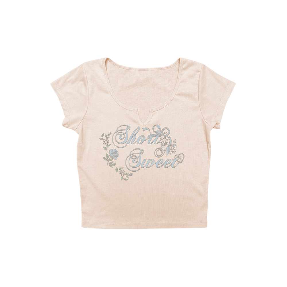 Short n' Sweet Baby Tee - Sabrina Carpenter CA